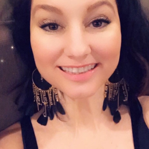 Jewelry | Gold Feather Hoops | Poshmark